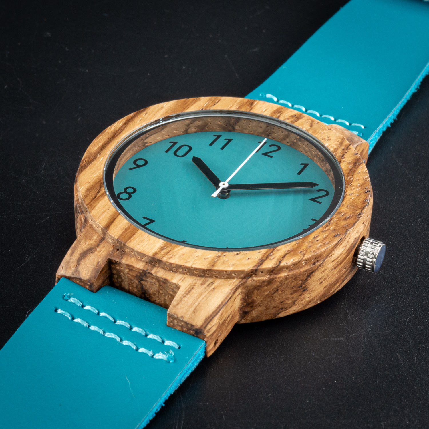 Reloj de Madera Bluebird (44 mm) - Woodenson México