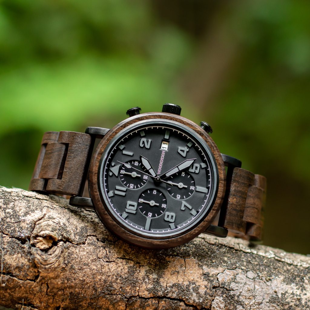 Reloj en madera de sándalo Taormina - Woodenson México