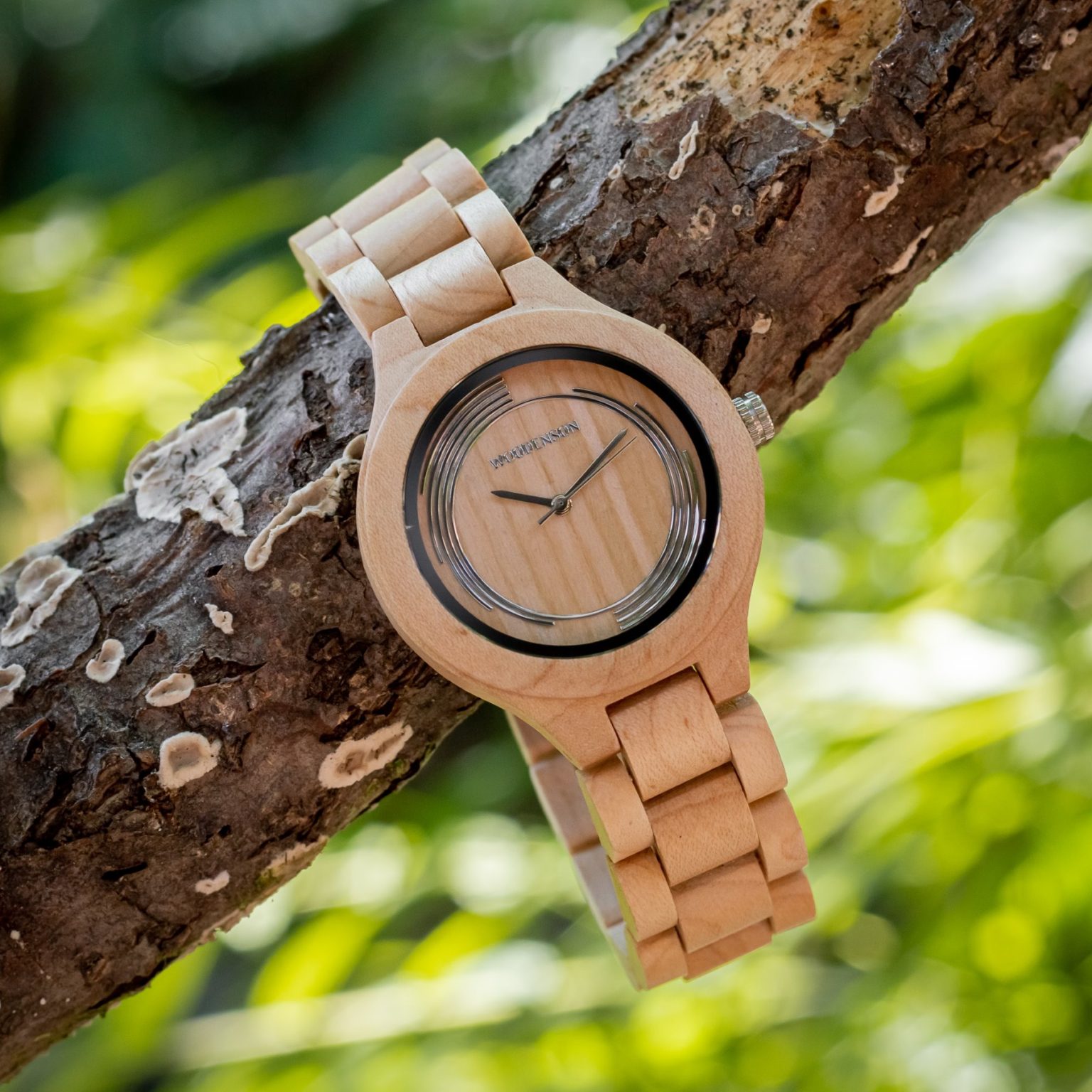 Relojes de Madera Natural Woodenson | Tienda Oficial