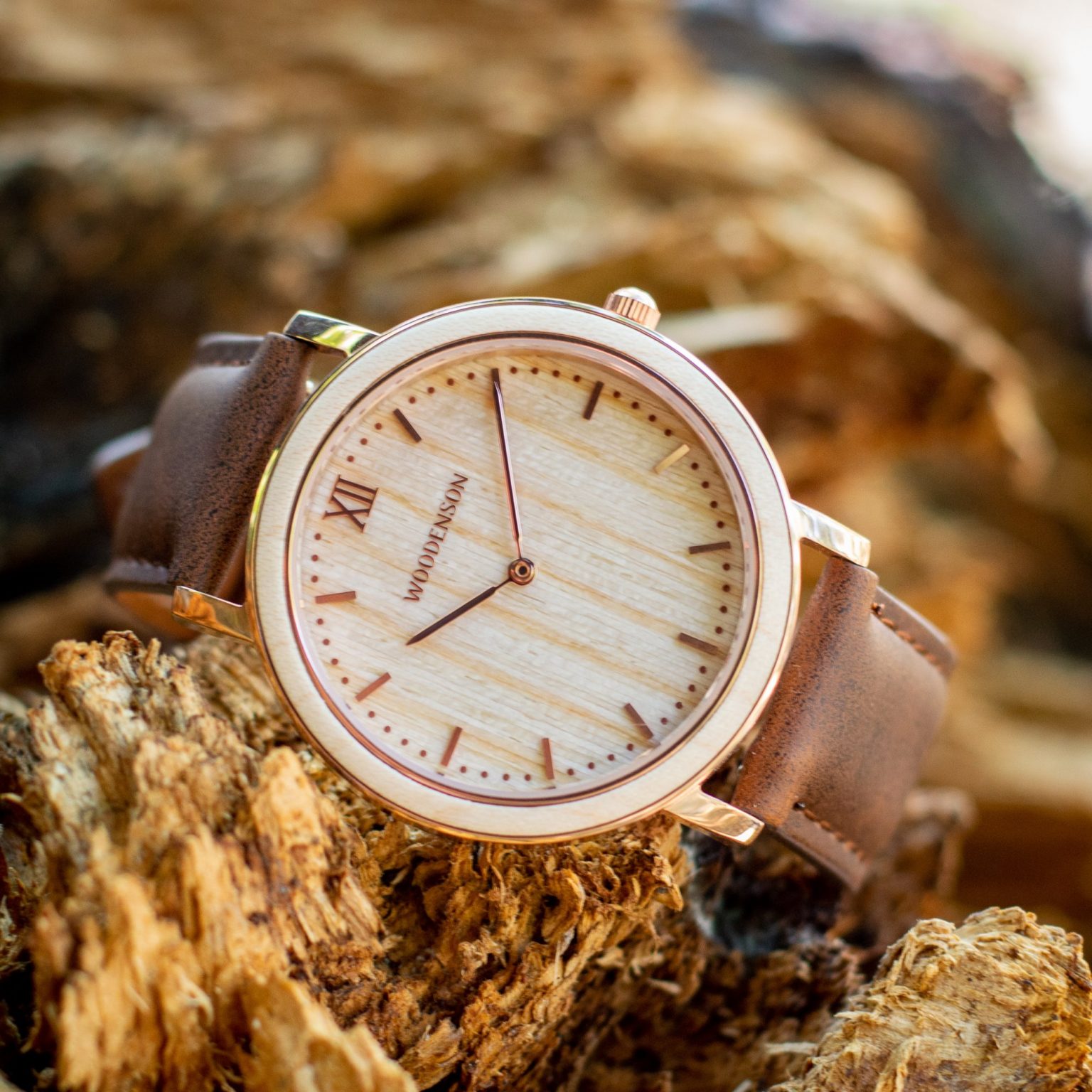 Relojes de Madera Natural Woodenson | Tienda Oficial